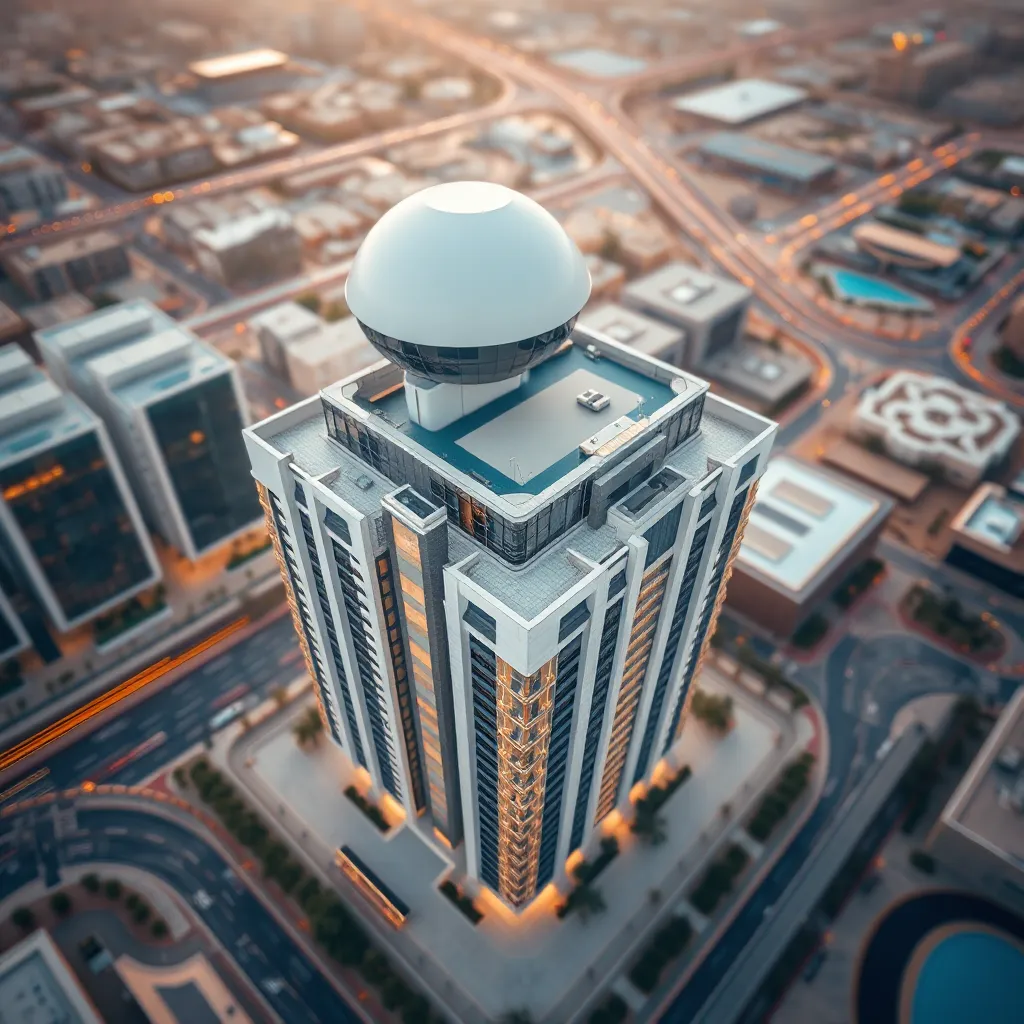 Discover the Emitac Building in Al Garhoud, Dubai